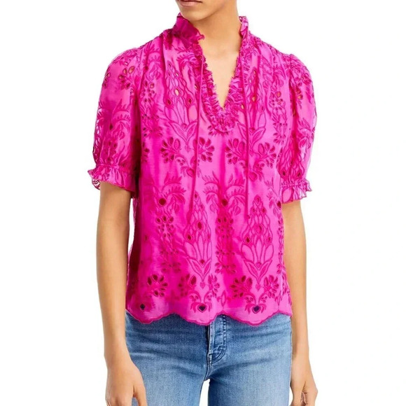 Generation Love | Tops | Generation Love Womens Lara Embroidered Blouse ...